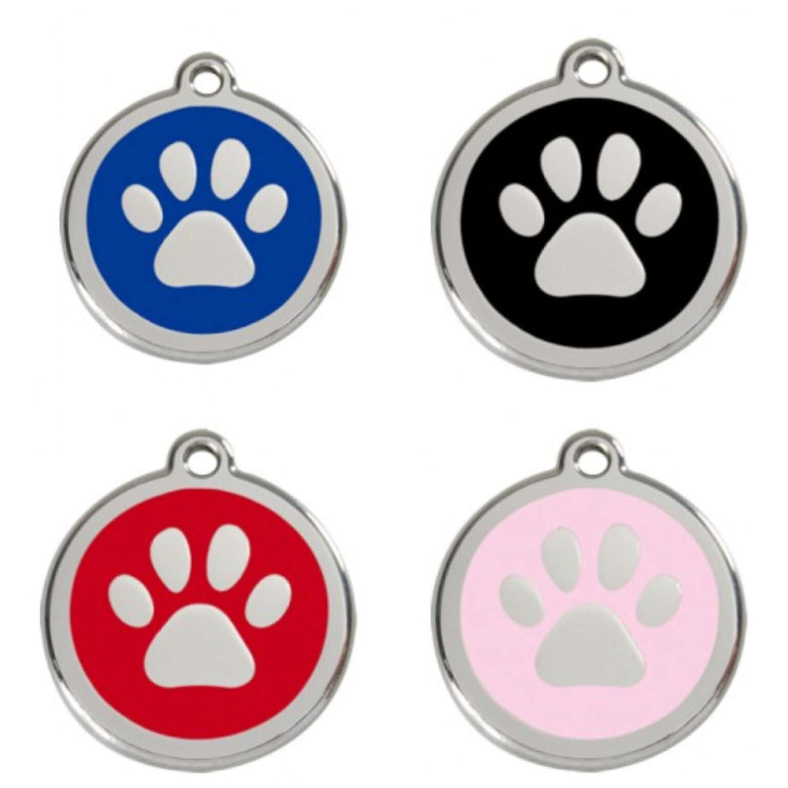 Dierenpenning poot afdruk - groot-gratis verzending- Hondenpenning.nl